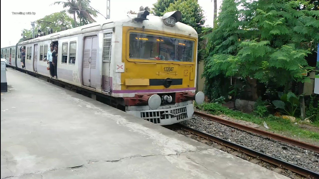 Excellent Local Train Entry Video । Indian Local Train #railway #train ...