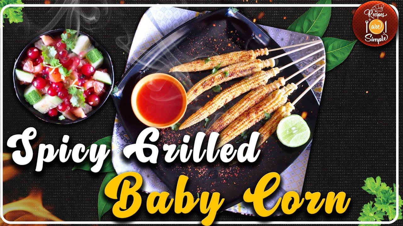 Spicy Grilled Baby Corn - YouTube