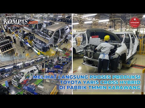 Melihat Langsung Proses Perakitan Toyota Yaris Cross Hybrid