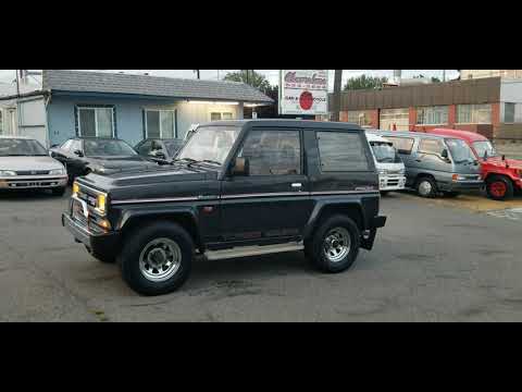 SOLD: Daihatsu Rugger 1990 turbodiesel DL 4x4 MT5 clean USA - YouTube
