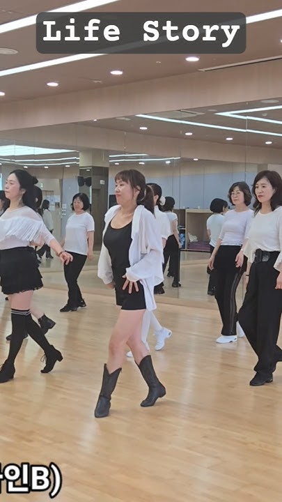 Life Story LineDance(High Improver) #평택조아라인댄스 #평택평생학습센터 /April 2025 - YouTube