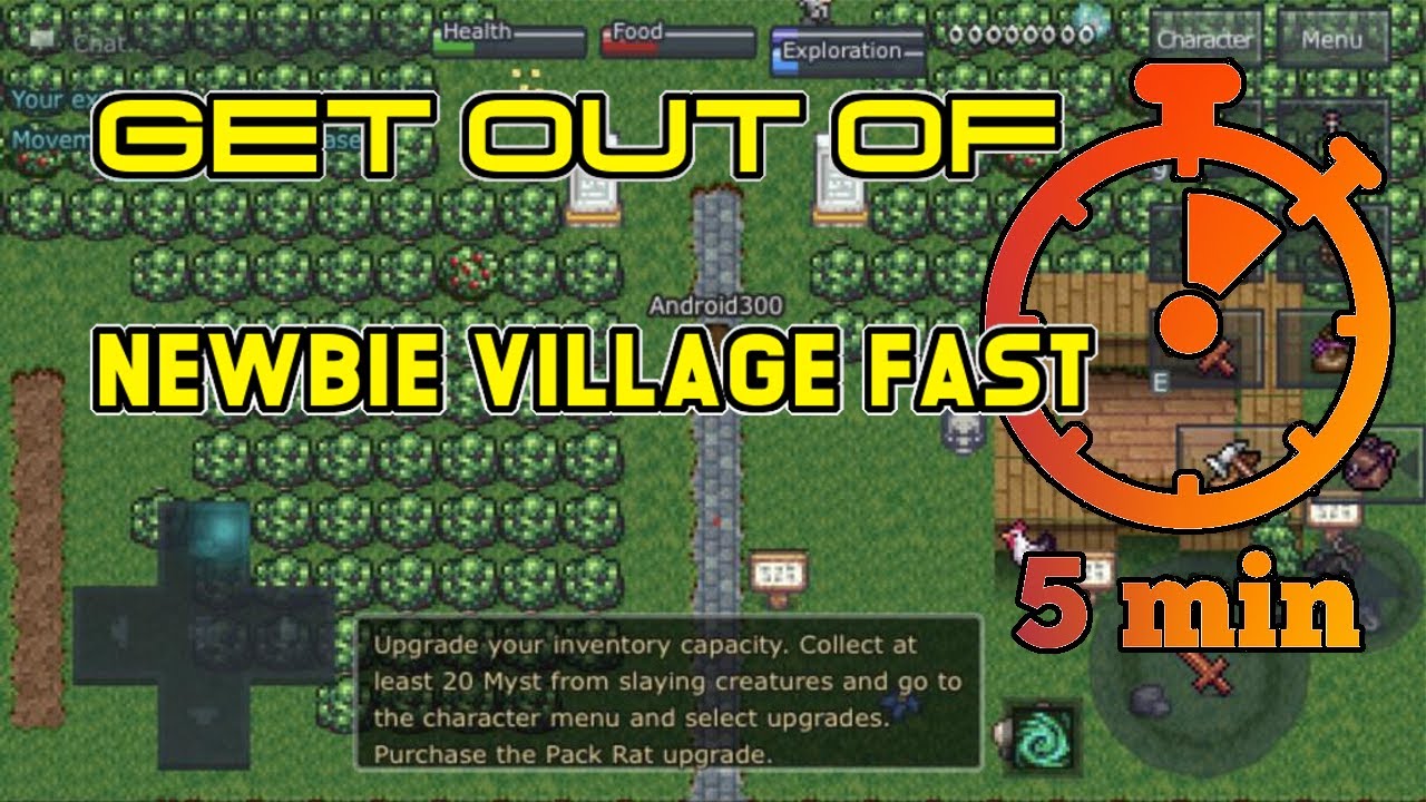 Mystera Legacy - GET OUT OF NEWBIE VILLAGE FAST - YouTube