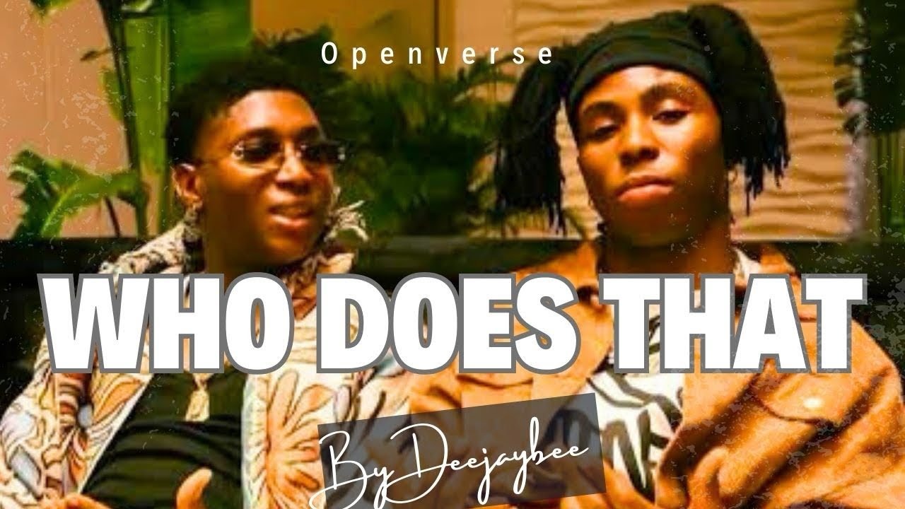 FOLA - who does that ft Bella shmurda (Open Verse) by DeeJayBee - YouTube