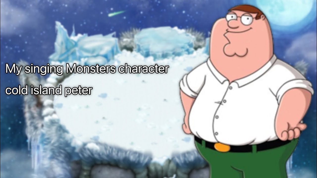My singing Monsters character cold island peter - YouTube