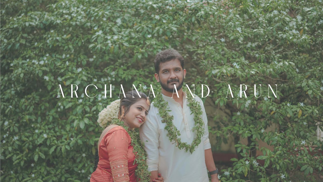 Arun & Archana / Wedding Story / Moments By Nirmal / 2022 - YouTube