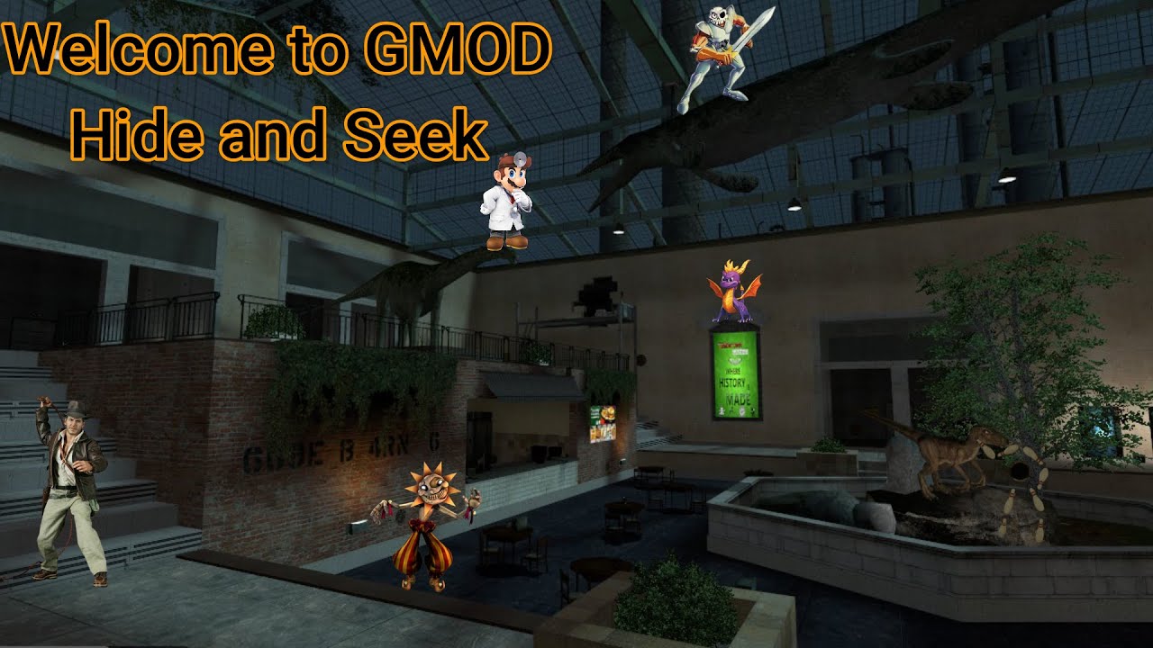 GMOD- Garry's Mod Hide and Seek featuring Guests - YouTube