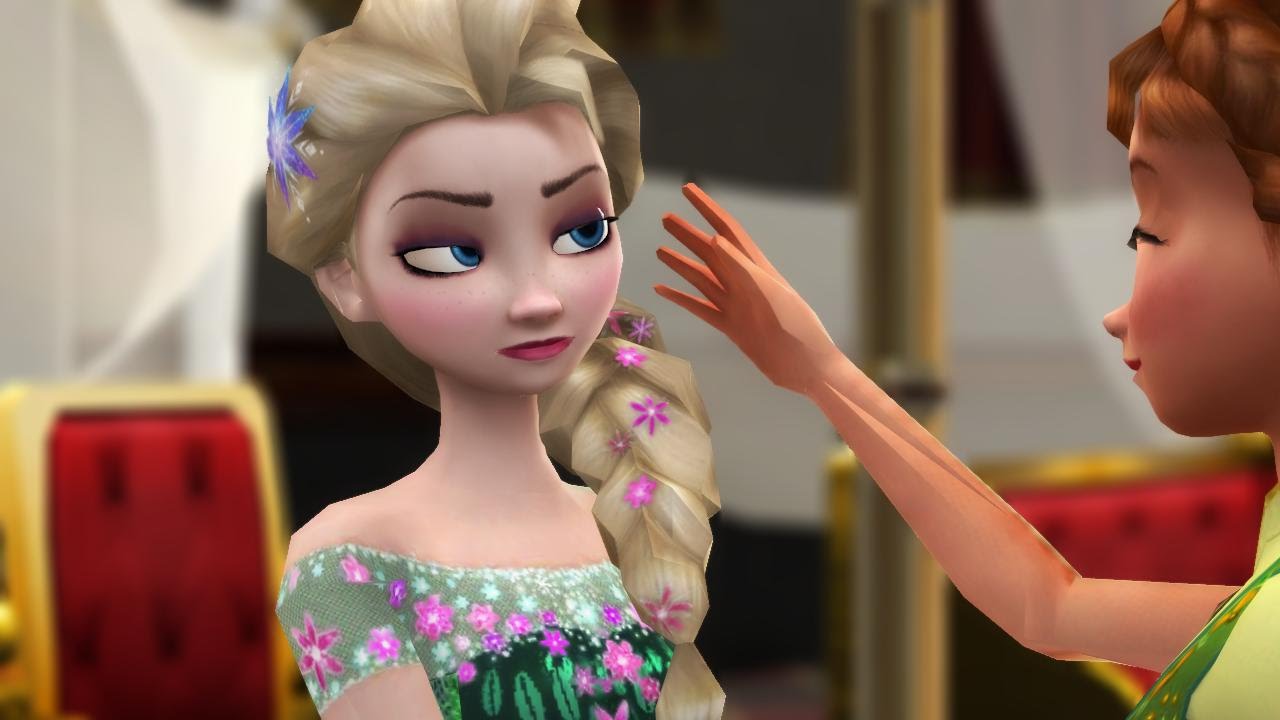 MMD - [Frozen Fever] When sisters play fight | Elsa and Anna - YouTube