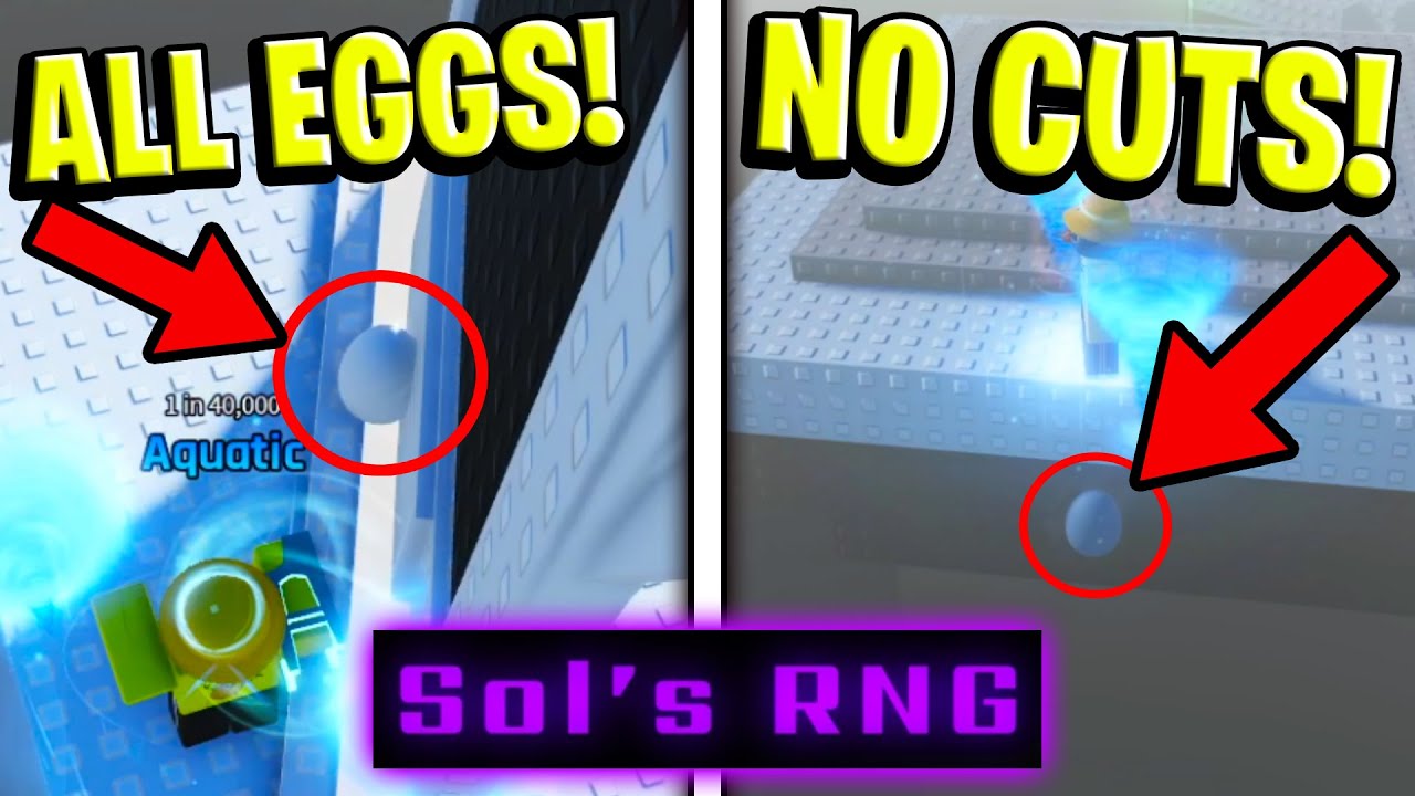 SOLS RNG ALL 15 EGG LOCATIONS FAST AND EASY! - YouTube