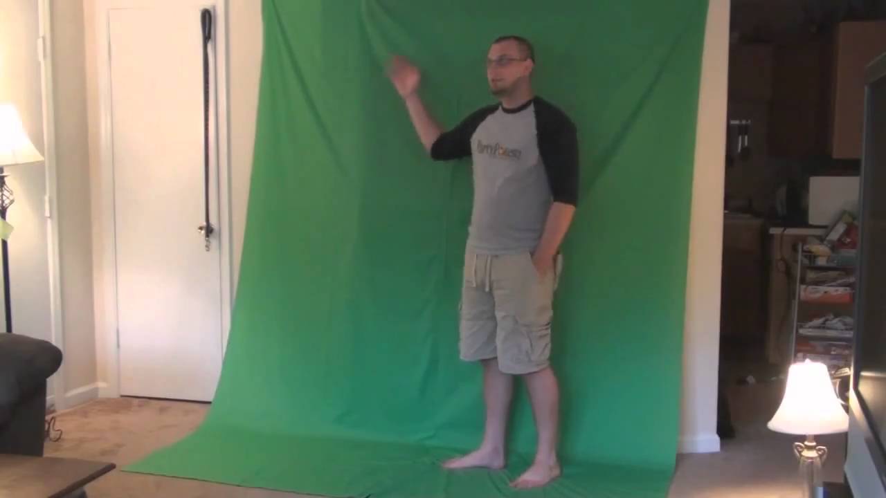 [How To] Build a Green or Blue Screen DIY - YouTube