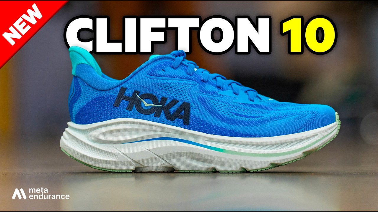 HOKA CLIFTON 10 PREVIEW | THE RUNNING EVENT 2024 - YouTube