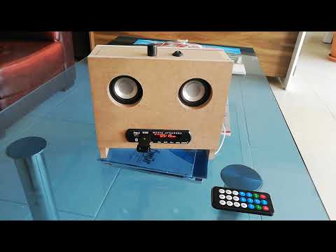 emoji Hi-fi amfili el yapımı müzik kutusu