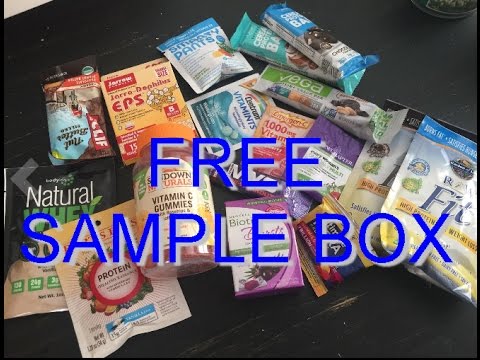 FREE SAMPLE AMAZON BOX - YouTube