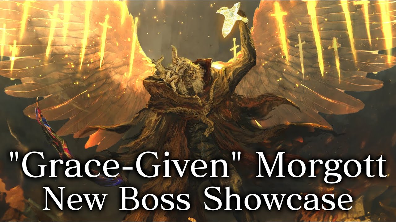 New ULTIMATE Morgott Boss Overhaul Showcase (Elden Ring Garden of Eyes ...