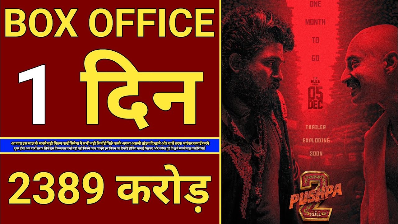 Pushpa 2 Create Another Shocking Record | Pushpa 2 Trailer Update | Pushpa 2 The Rule Allu Arjun ...