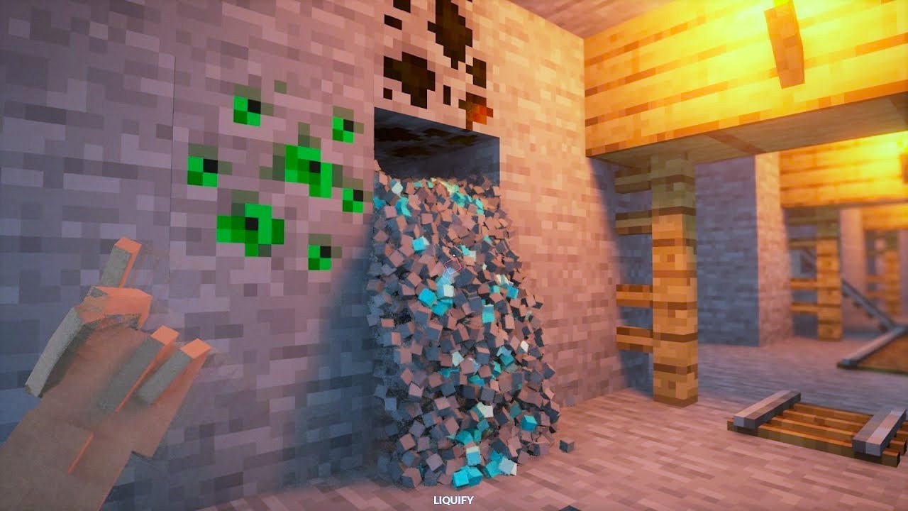 Liquify Tool MOD in Teardown - Liquify Tool vs Minecraft - YouTube