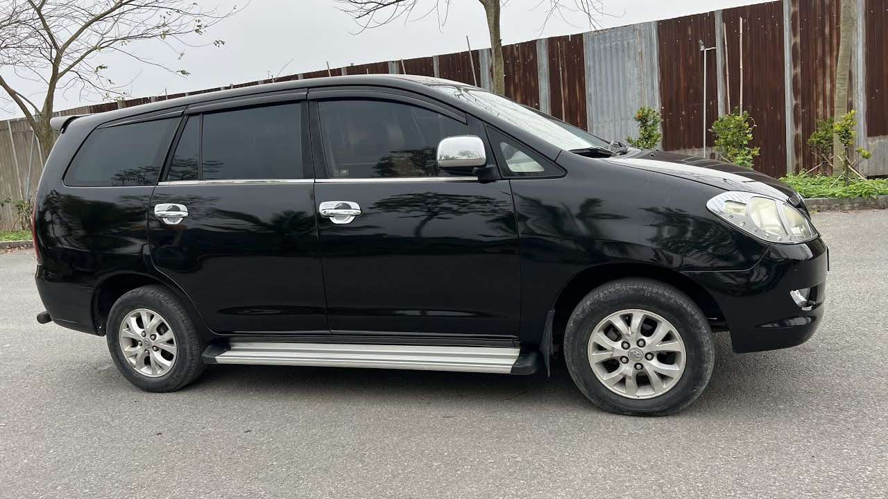Innova G 2008 xe gia đình màu đen nguyên bản 8 chỗ giá tình yêu ...