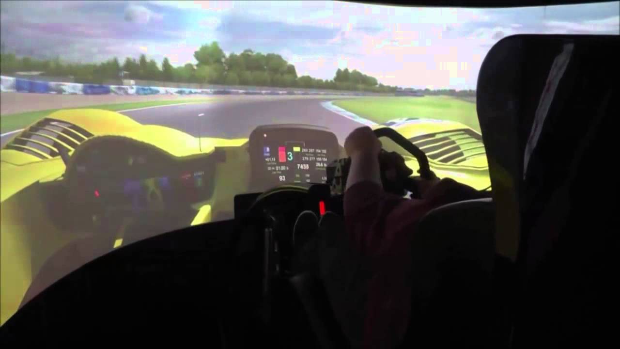 TL3 Full Motion Race Simulator - YouTube