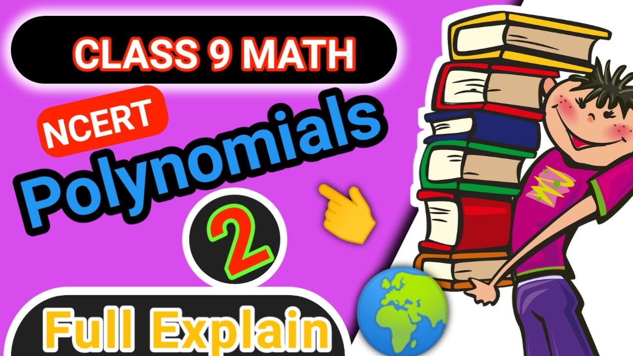 CBSE class 9 Math Full Chapter 2 👉 Polynomials 👉 Animated Video By ...