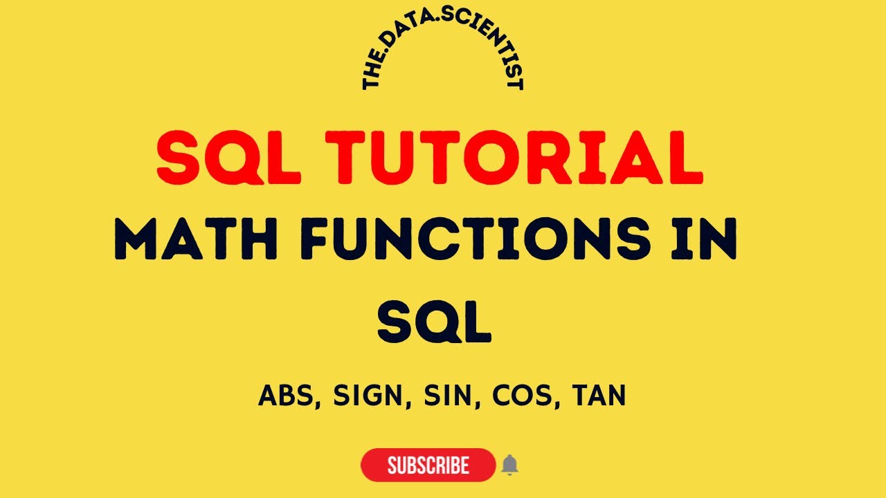 Unleash the Power of Math in SQL: Master ABS, SIGN, COS, TAN, SIN ...