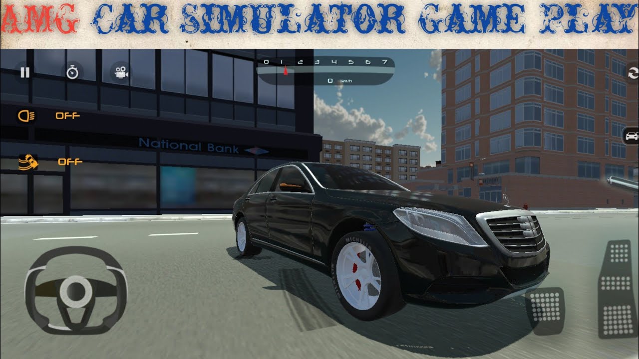 Mercedes-Benz Car Driving Game AMG Car Simulator Game Play Video / New ...