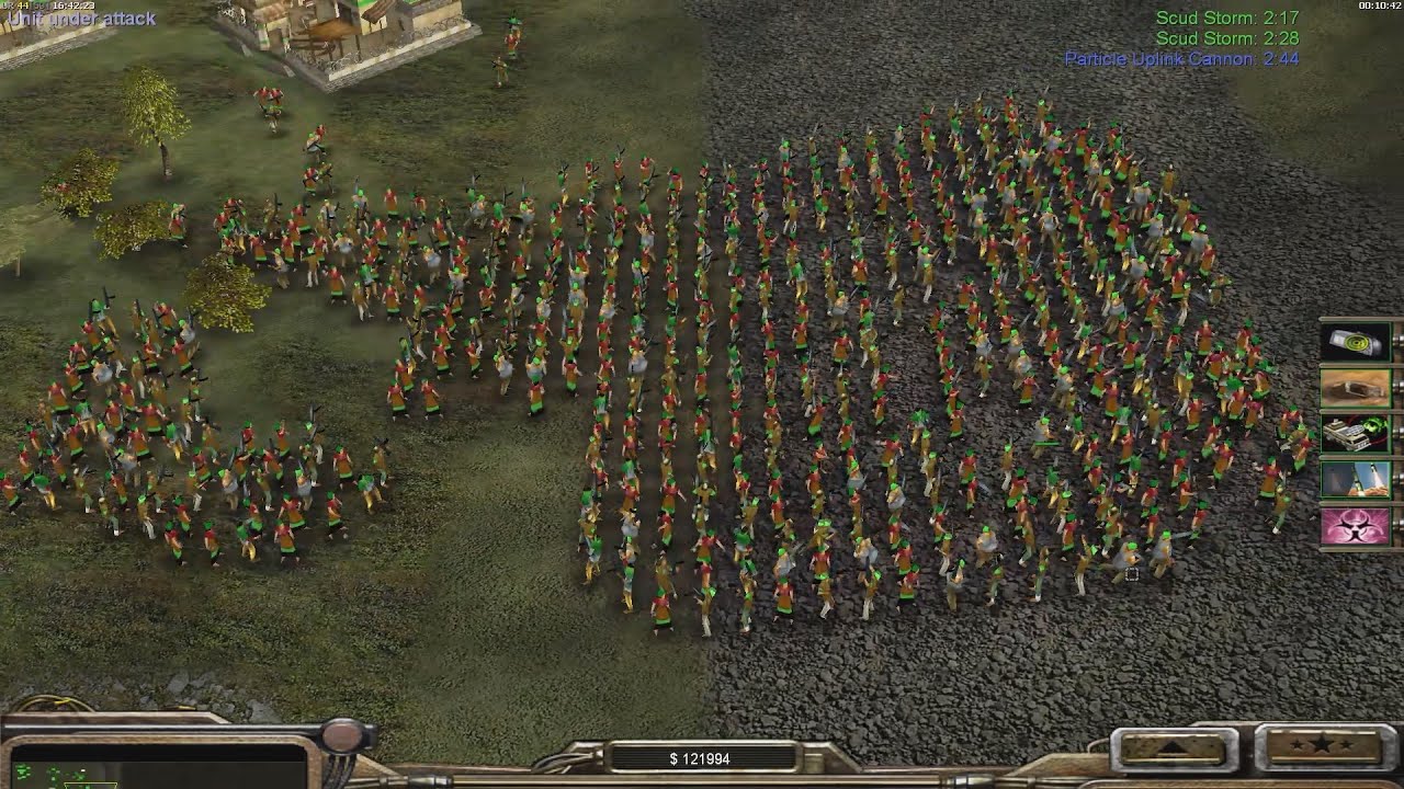 GLA Stealth - Angry Mob Spam - Command & Conquer Generals Zero Hour ...