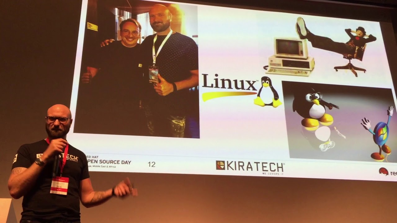Red Hat Open Source Day 2017 - Kiratech presentation "From Mainframe to Container" - YouTube