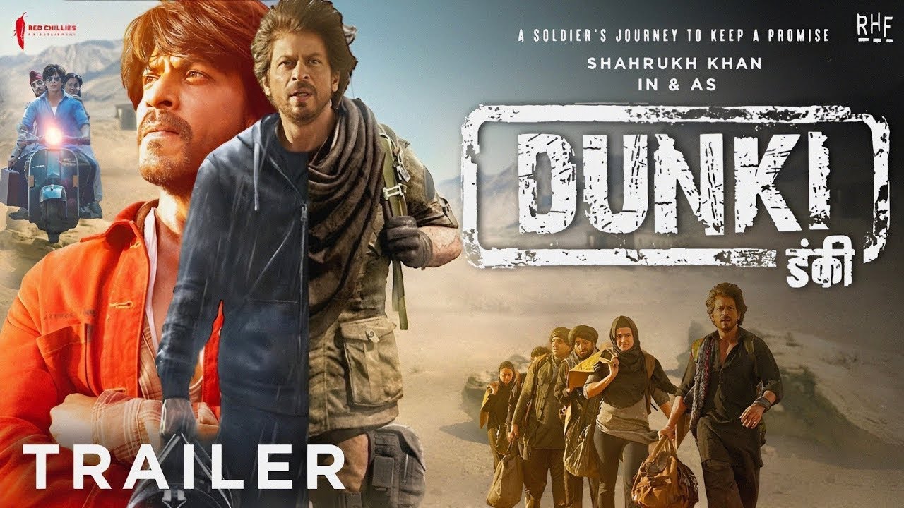 Dunki Official Trailer | Shah Rukh Khan | Rajkumar Hirani | Taapsee ...