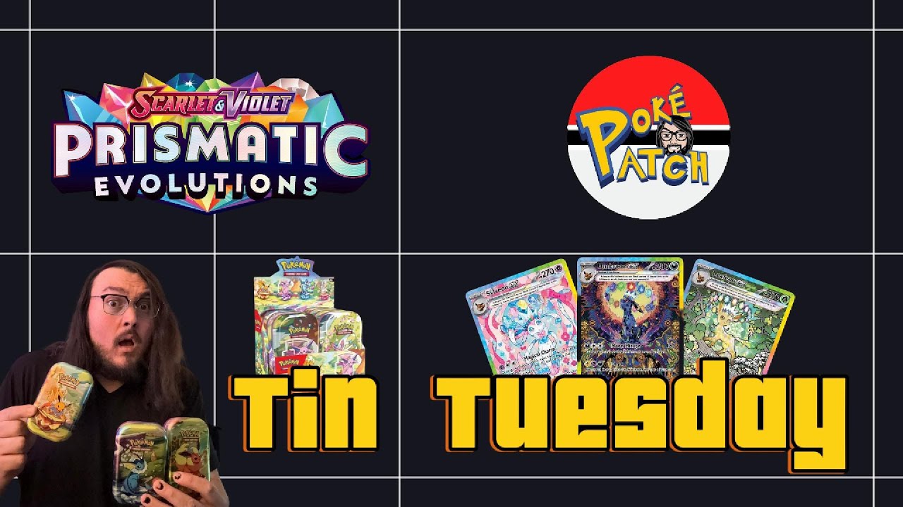 Opening PRISMATIC EVOLUTIONS Mini-Tins ! Can we pull an SIR?! | Tin ...