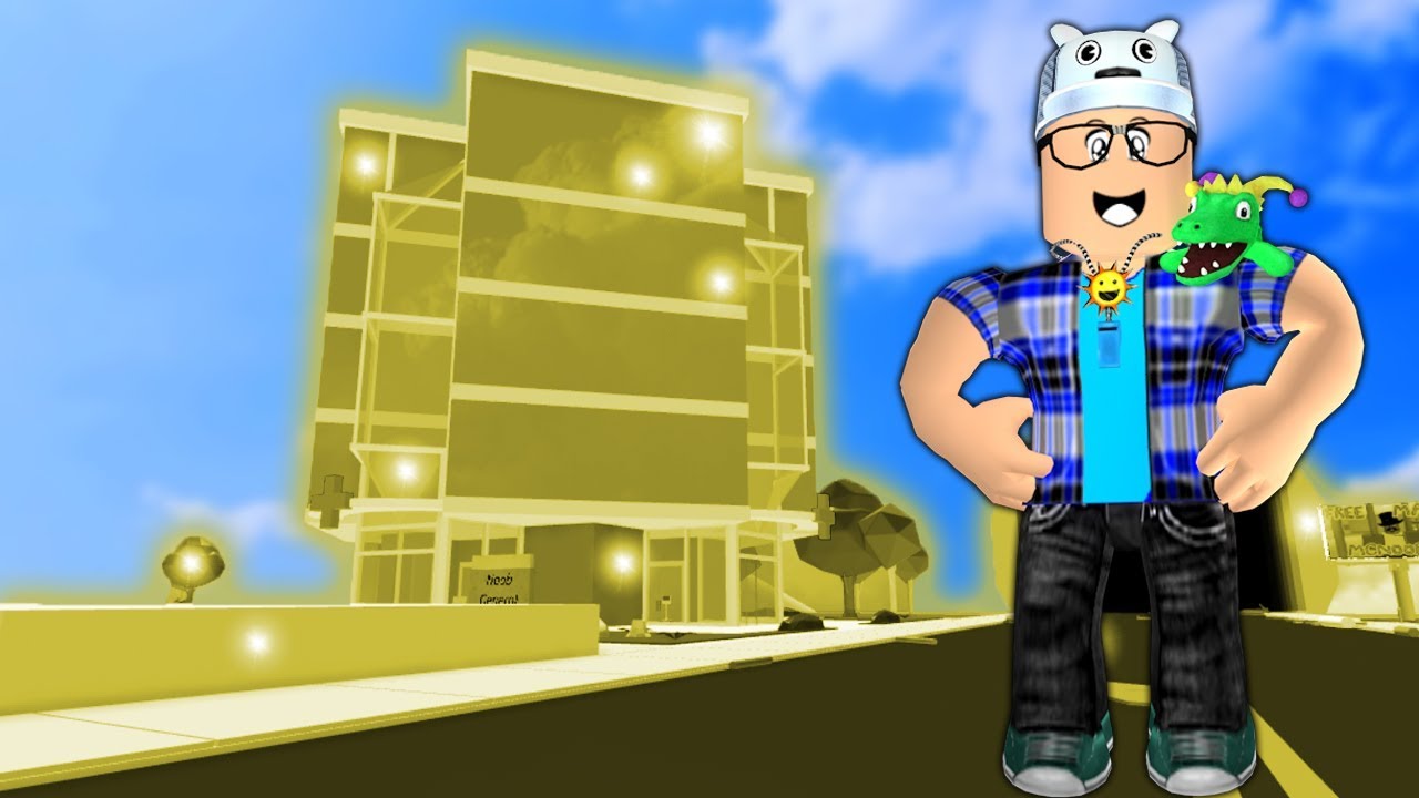 ROBLOX: O VELHOTE TRANSFORMOU A CIDADE EM OURO!! (Demolition Crew ...