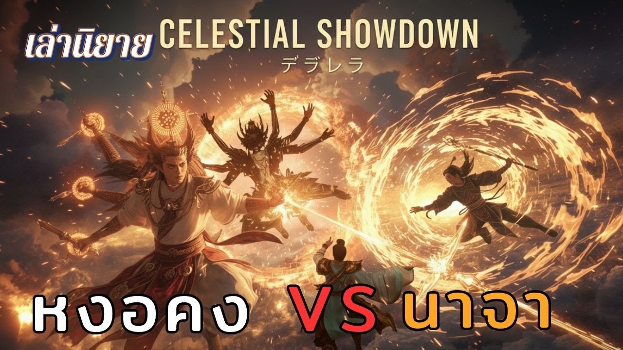 ตำนาน หงอคง ปะทะ นาจา Wukong vs Nezha battle EP 7-9 - YouTube