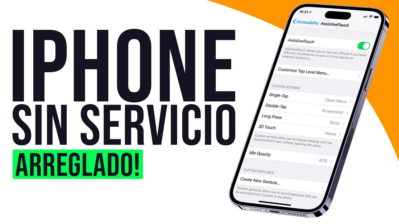 iPhone SIN SERVICIO (SOLUCION!) | Cómo ARREGLAR iPhone SIN SEÑAL - YouTube