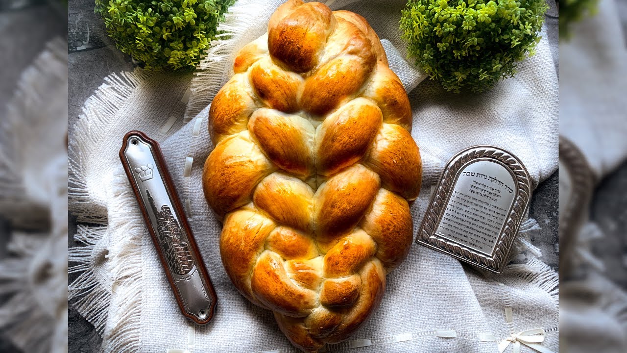 6 STRAND CHALLAH || THE STORY BEHIND THIS HEART SHAPED BREAD WILL MELT ...