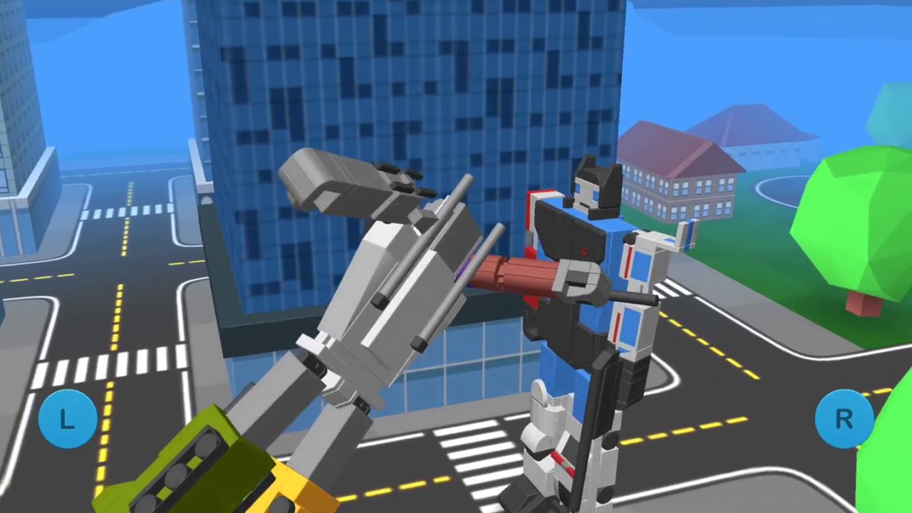 Defensor vs Bruticus | Transformers in Blocksworld #9 - YouTube