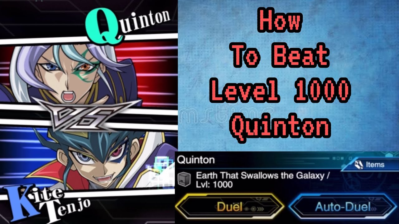 How to Beat Level 1000 Quinton Raid (Yu-Gi-Oh Duel Links) - YouTube