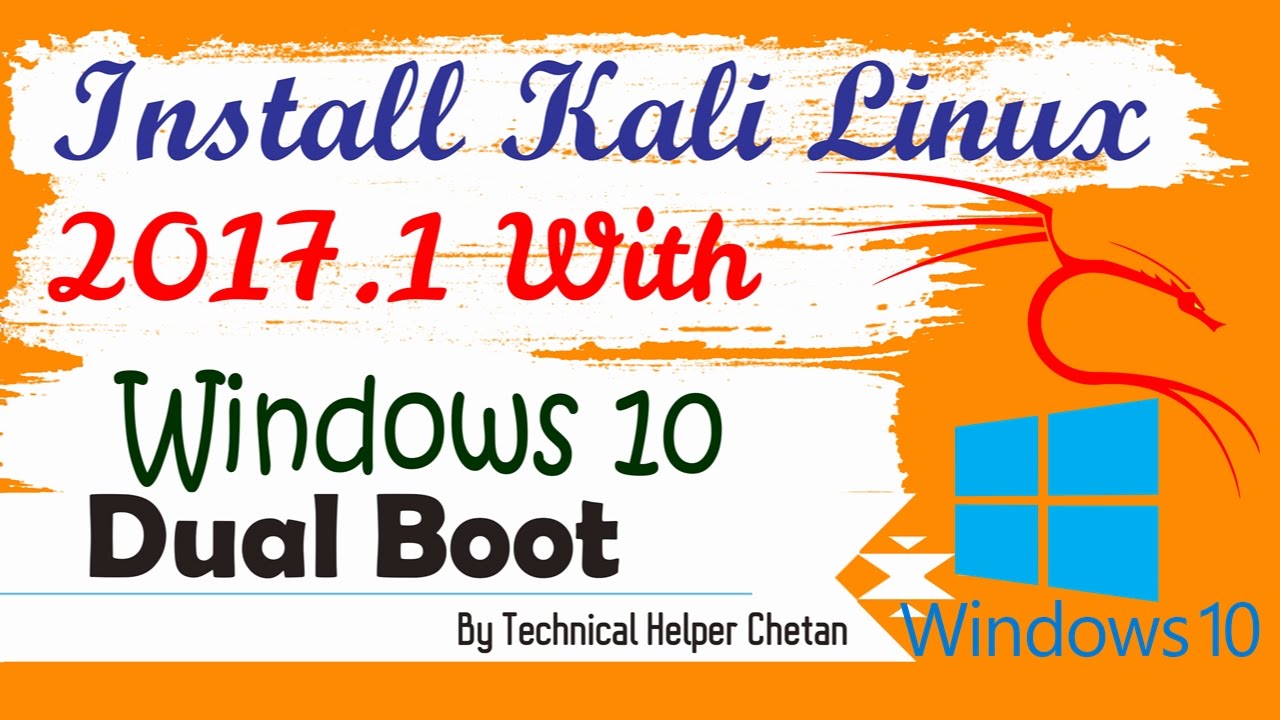 Dual Boot Kali Linux and Windows 10 Installation || Kali Linux Install ...