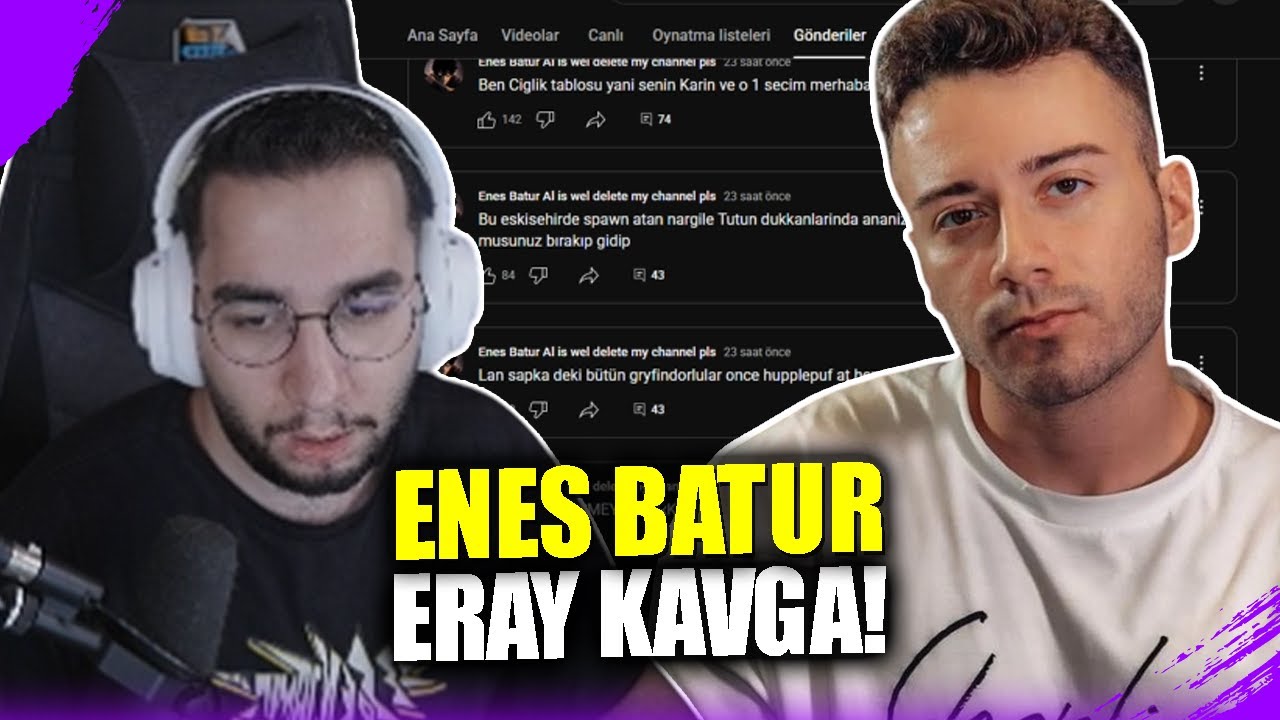 Eray - Enes batur ekip ile kavga! @newdaynewgame - YouTube