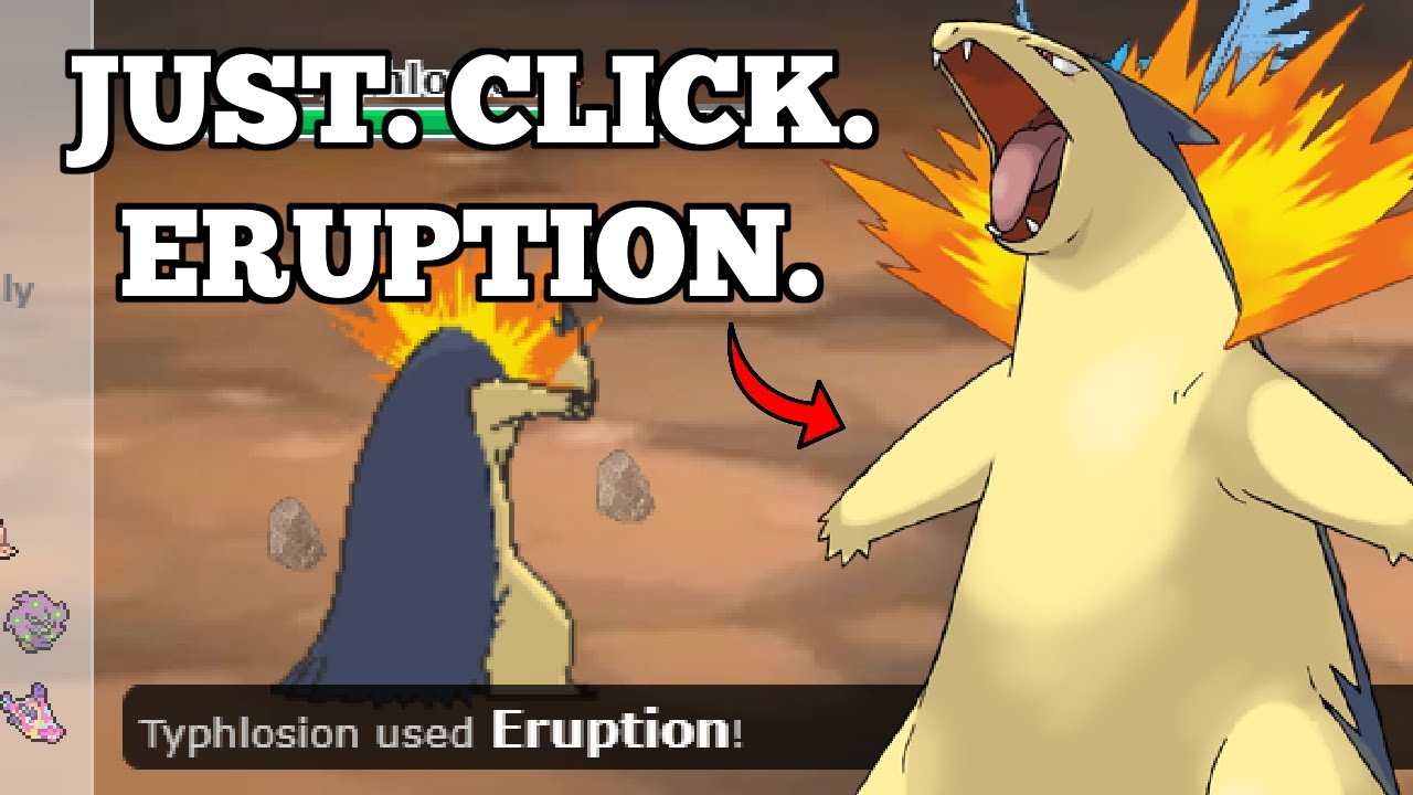 CHOICE SPECS TERA FIRE ERUPTION TYPHLOSION. - YouTube