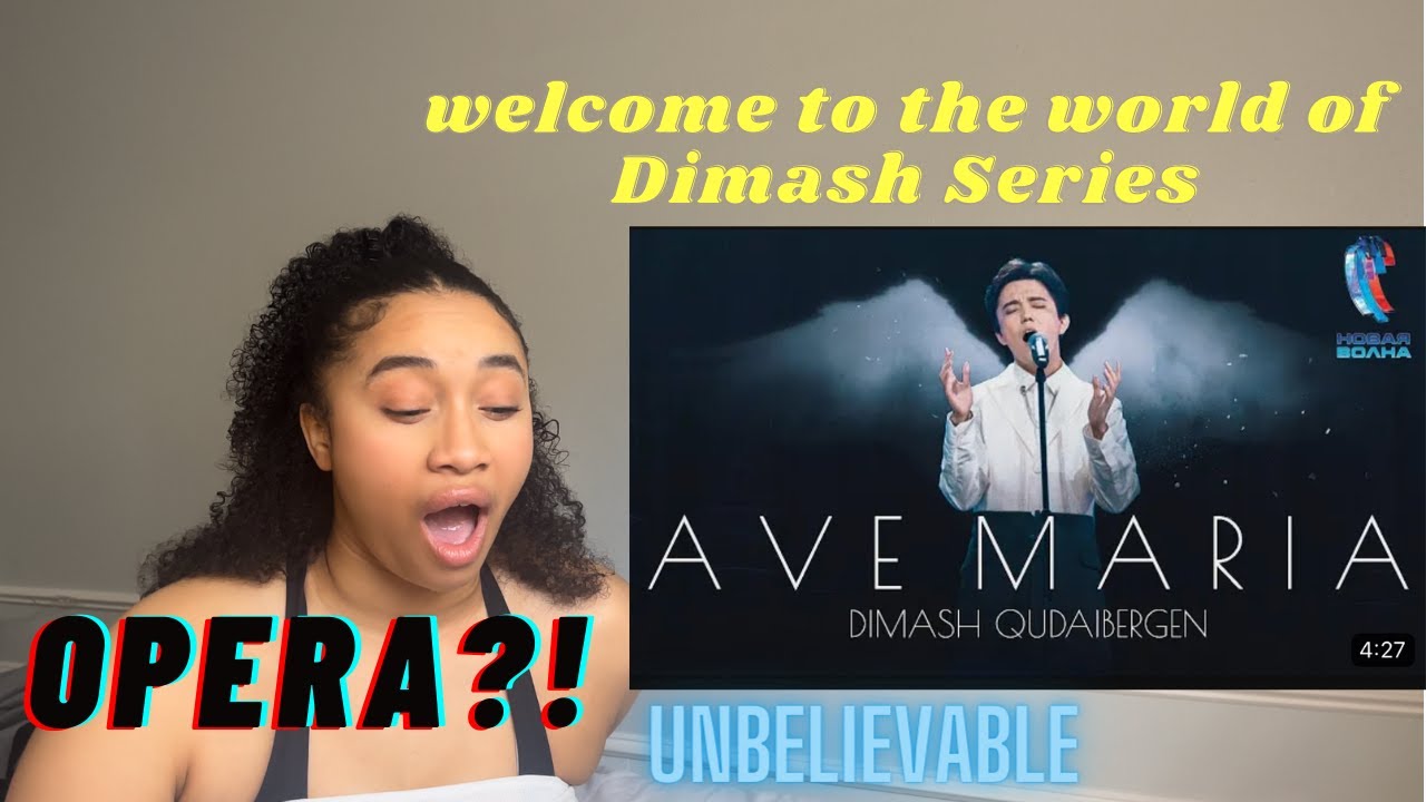 Singers FIRST TIME HEARING Dimash - AVE MARIA | New Wave 2021 - YouTube