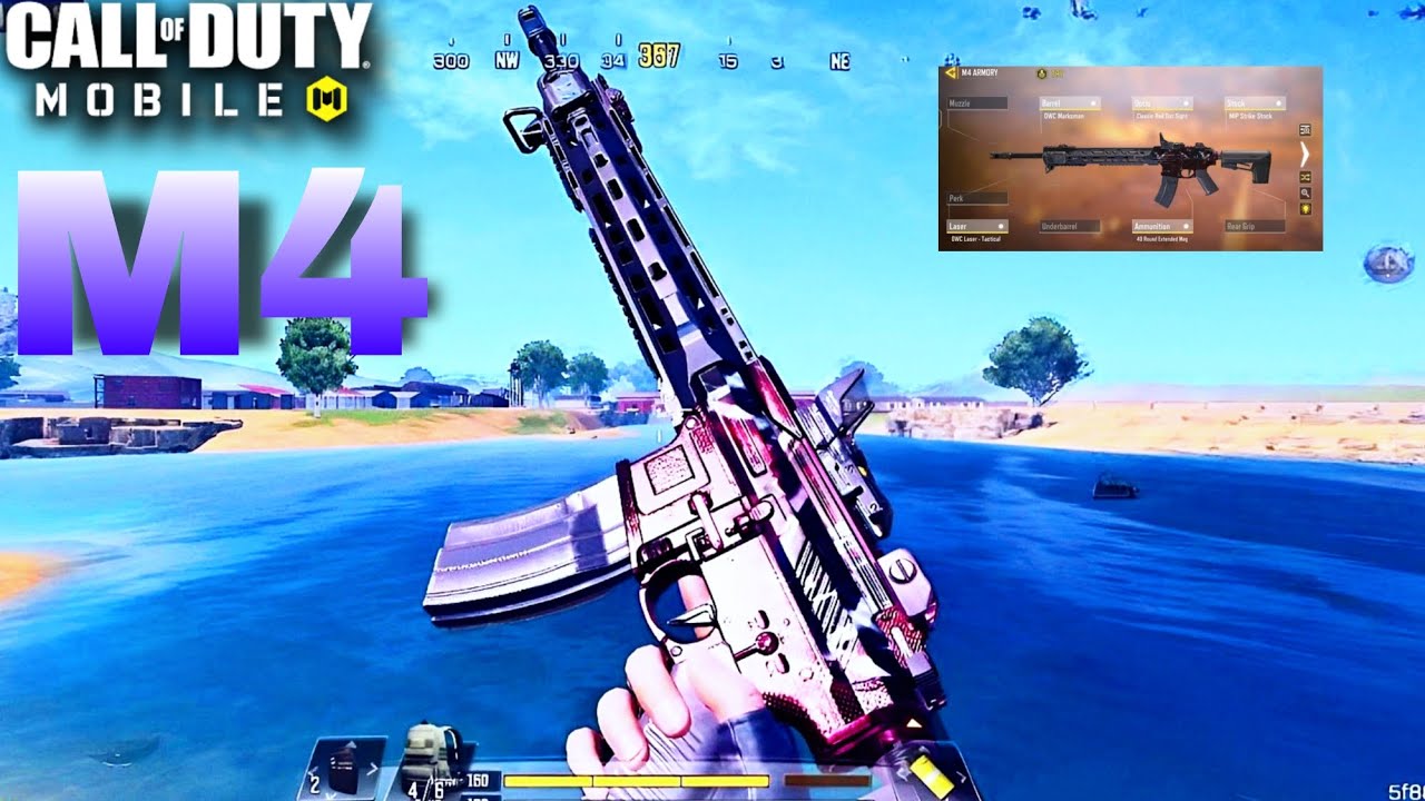 M4 Is The Best AR in Season 8 | M4 Gunsmith | Cod Mobile - YouTube