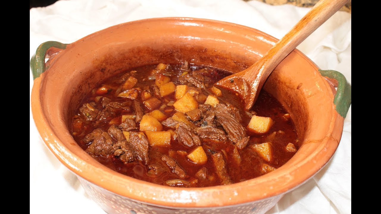 Bistec con Papas en Caldillo Estilo Rancho - YouTube