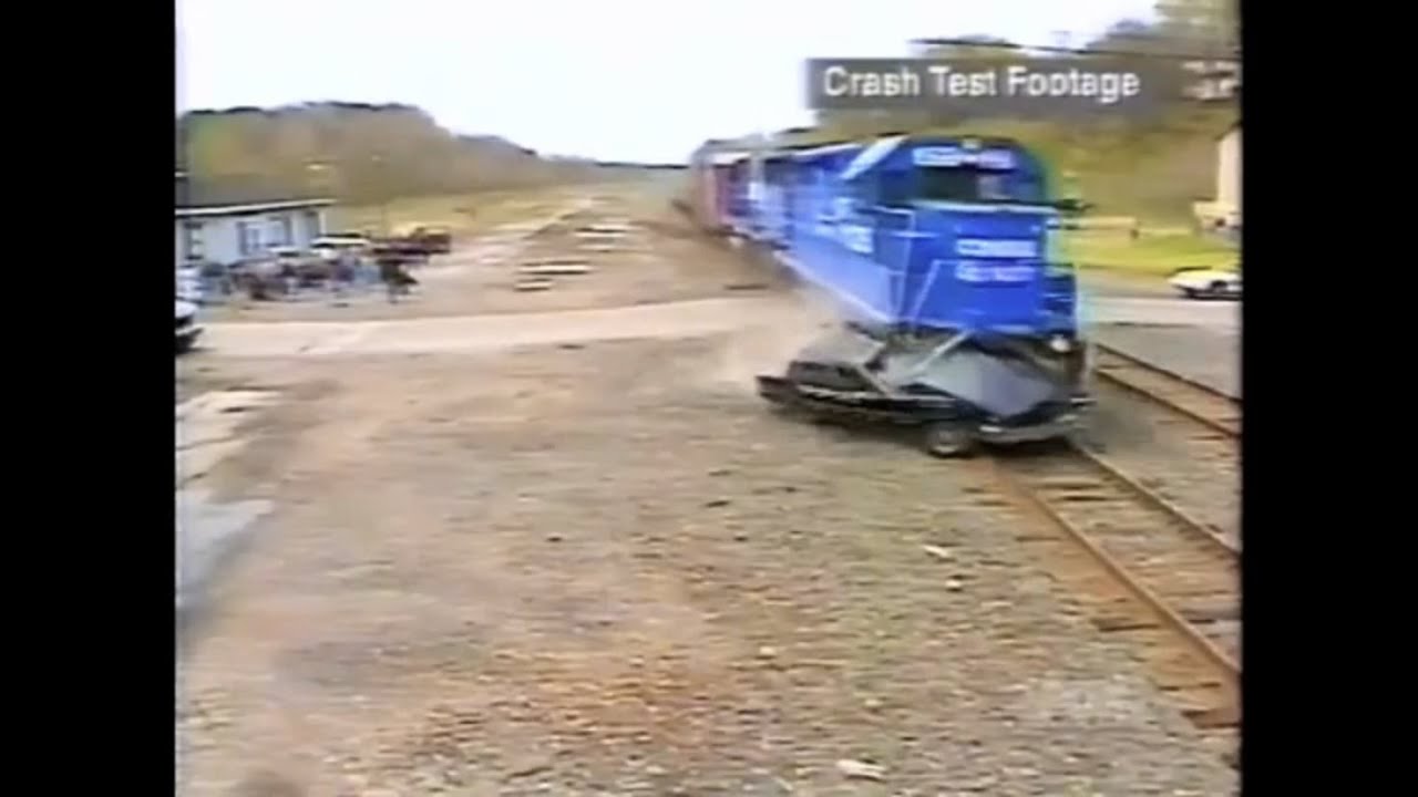 Train Crash Test - YouTube