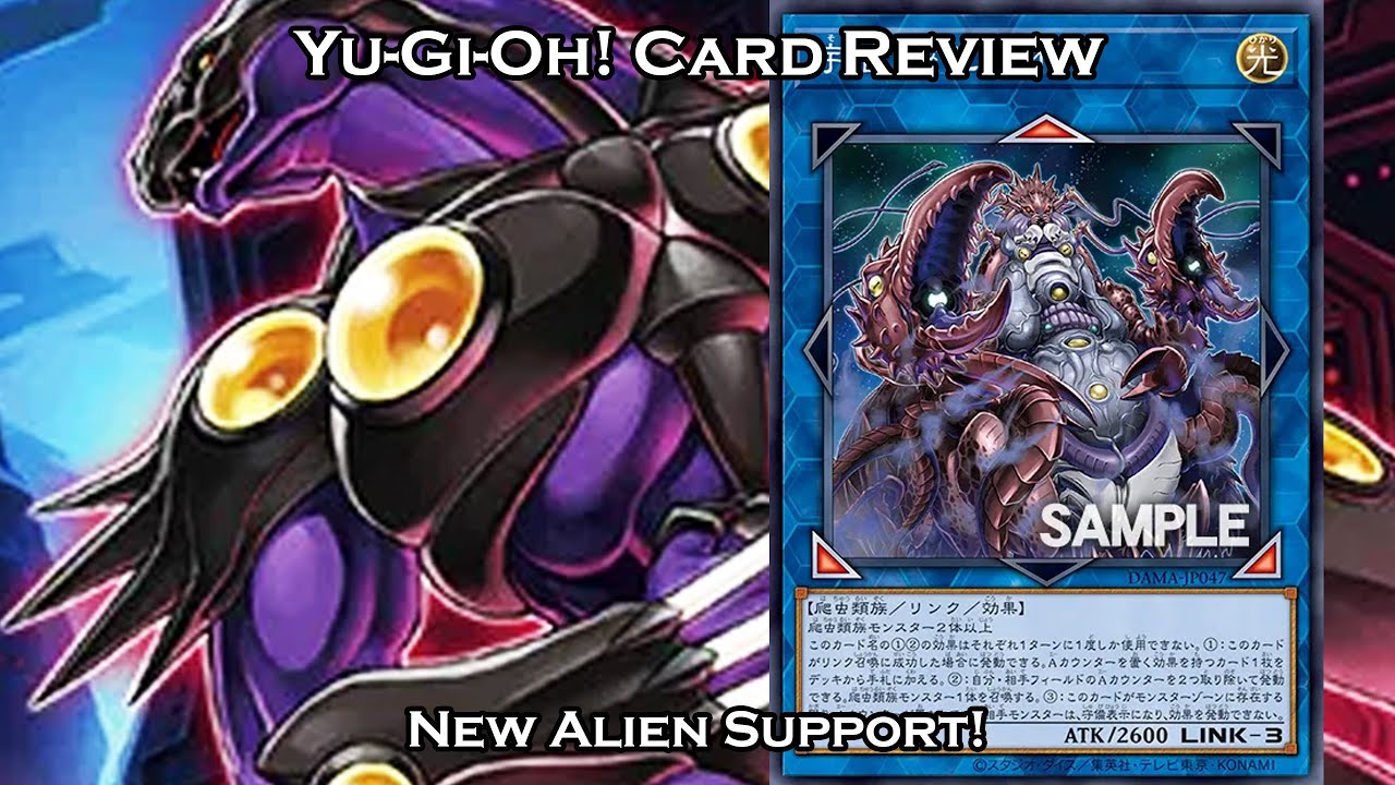 Yu-Gi-Oh! New Alien Support in Dawn of Majesty! Cosmic Pincer Ze’loor ...