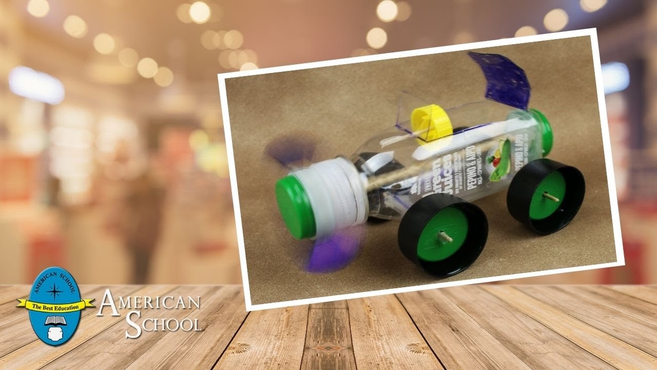 Construction of a car with recycled material. - YouTube