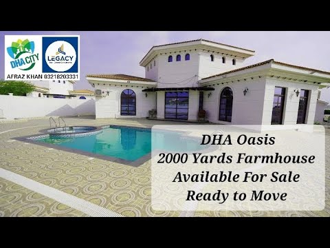 DHA Oasis Farmhouse Available For Sale - The Opportunity You've Been ...