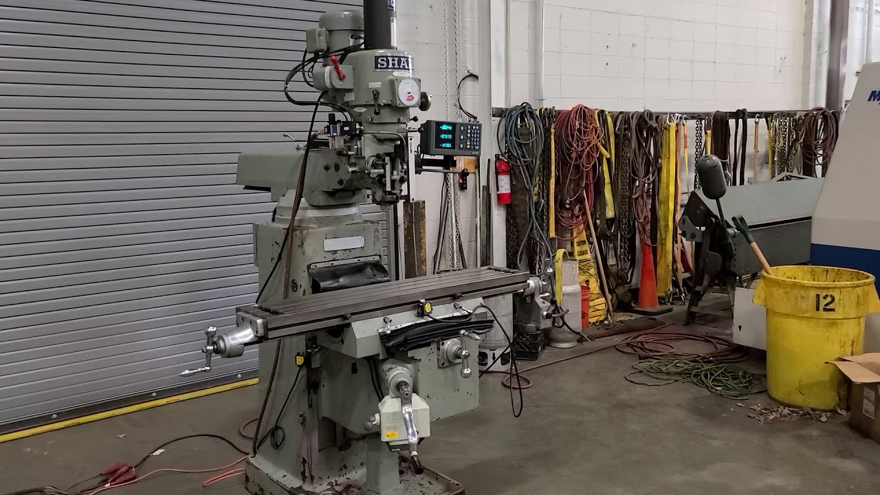 Sharp LMV Vertical Mill - YouTube