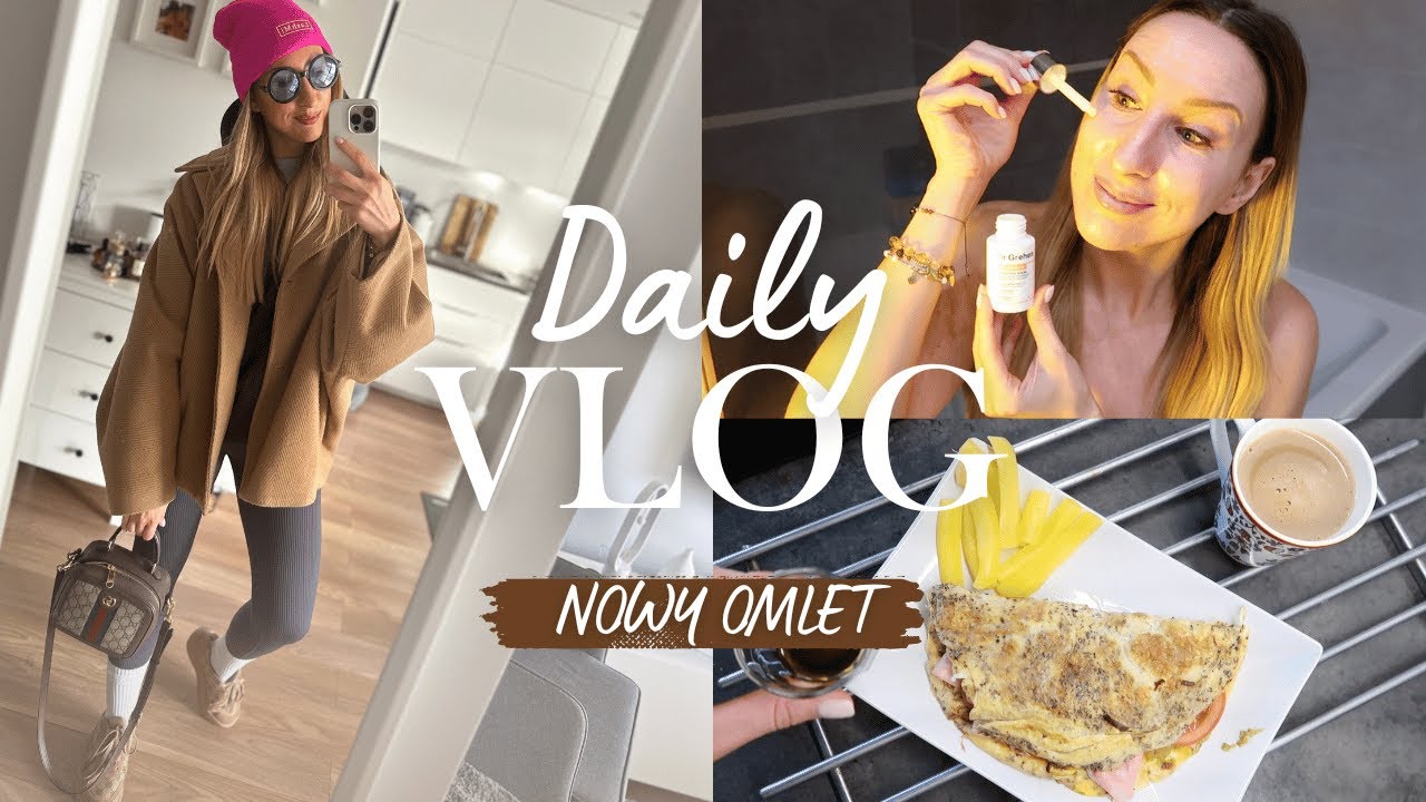 VLOG : OBŁĘDNY OMLET I NOWA STYLÓWKA :) IGŁY DO TWARZY W AKCJI? - YouTube