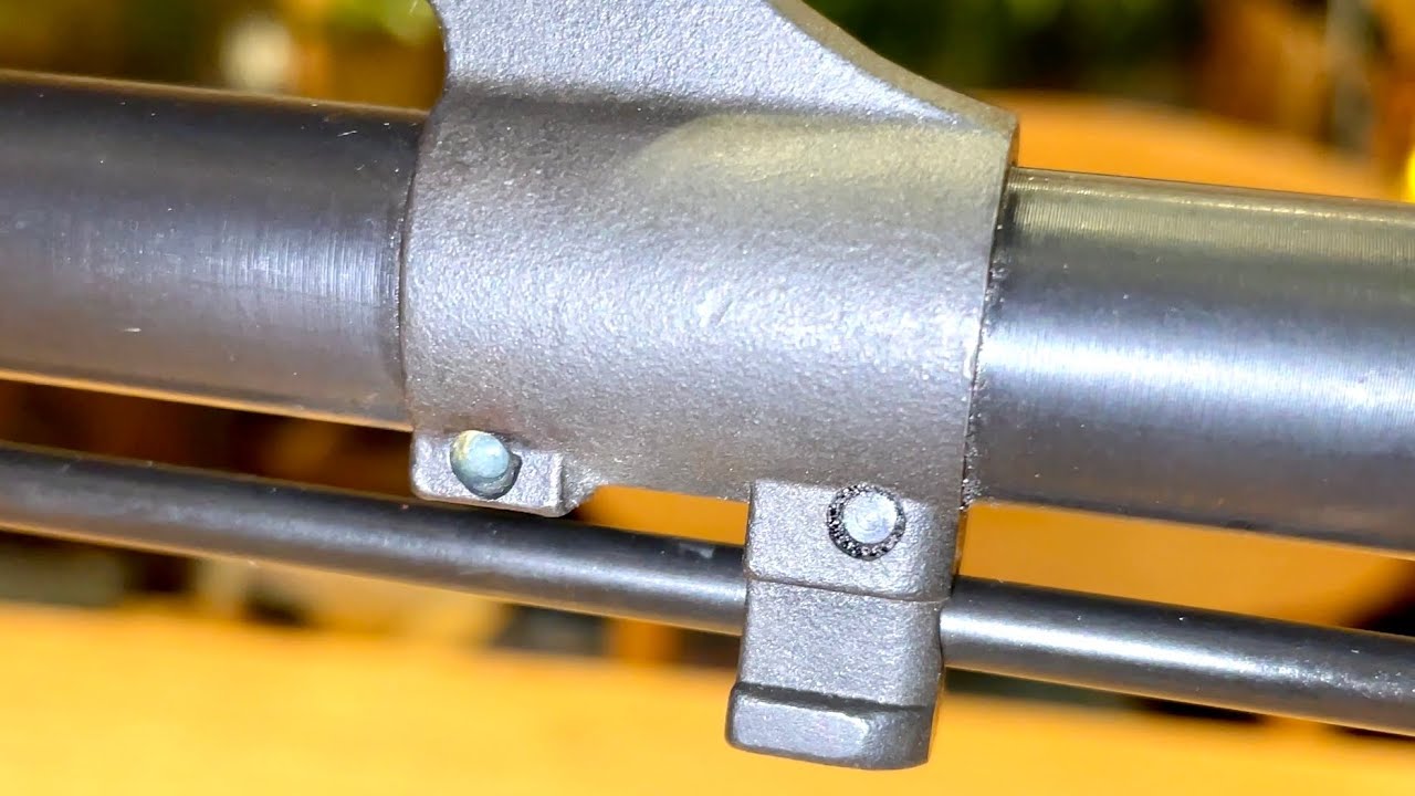 AKM Tokyo Marui / RPA Steel Conversion Kit - Gas block pin drilling ...