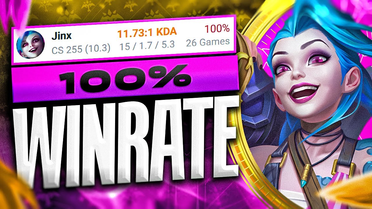 This is why Jinx is the ultimate low Elo ADC - Jinx ADC Unranked to ...