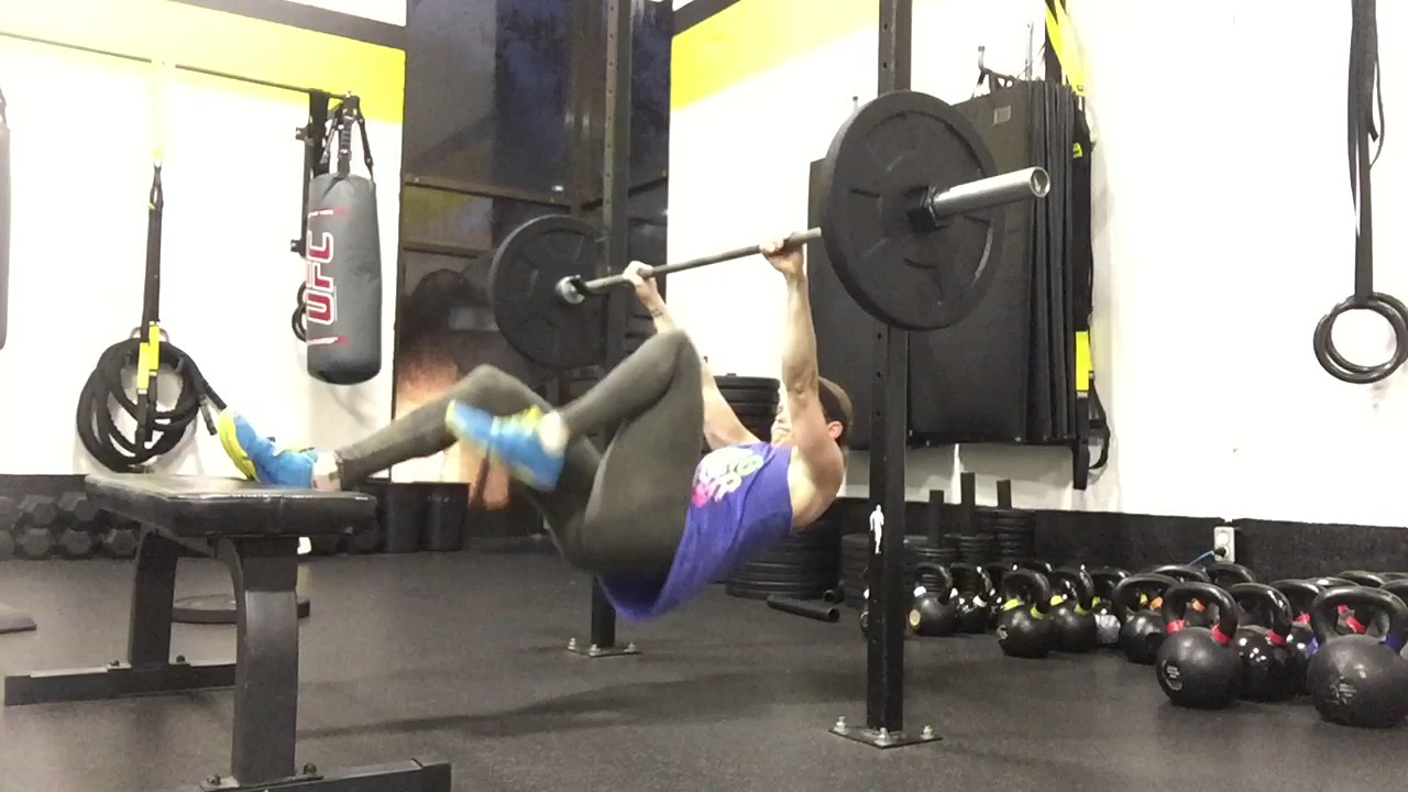 Hanging Single Leg Hip Thrust + Leg Curl Combo - YouTube