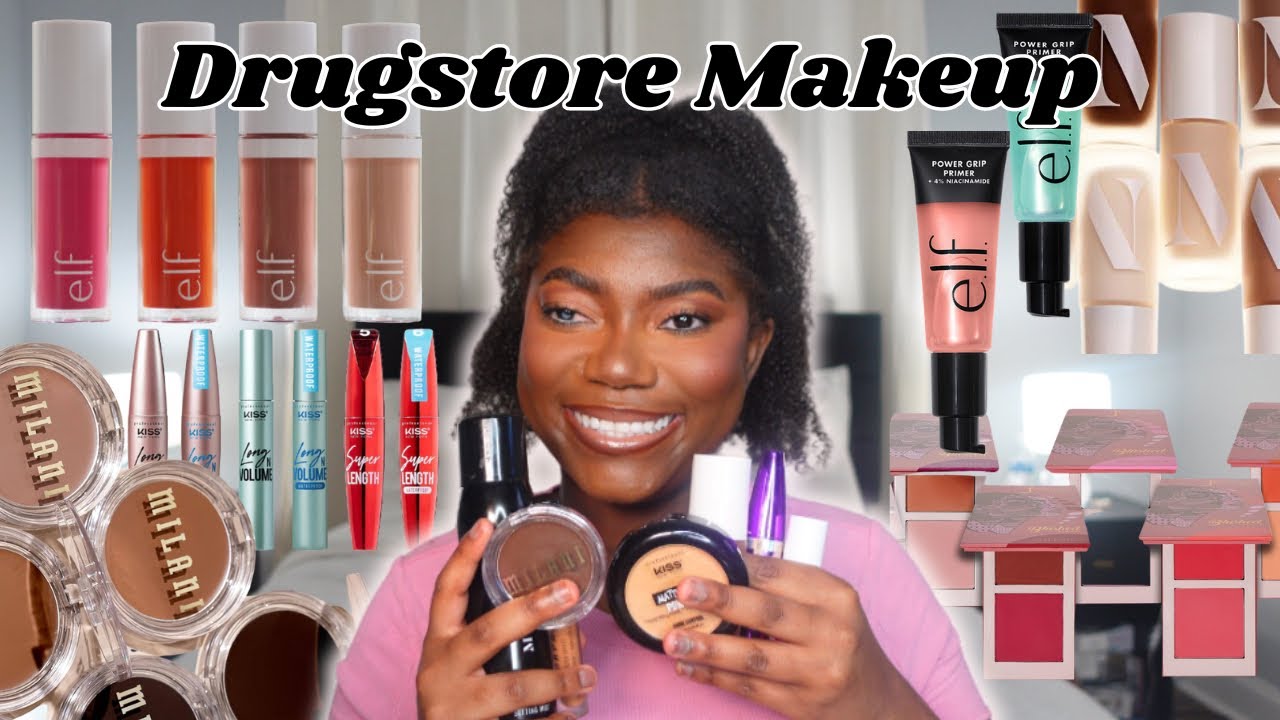 DRUGSTORE MAKEUP TUTORIAL | BEST DRUGSTORE MAKEUP | MAKEUP TUTORIAL FOR ...